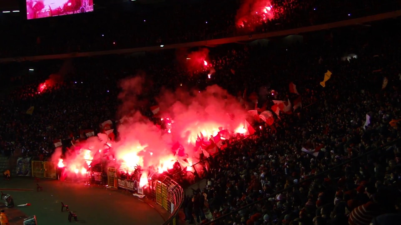 GENK - RSCL CUP FINAL - Craquage tifo Ultras Inferno 1996 PHK (17-03 ...