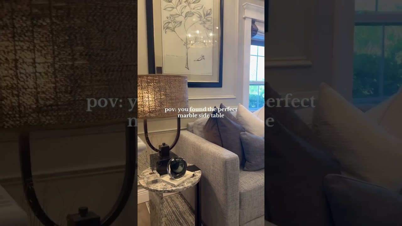 POV: you found the perfect marble side table - YouTube