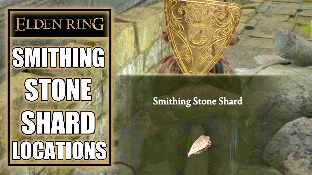 Elden Ring – Where to Find Several SMITHING STONE SHARD Locations in ...