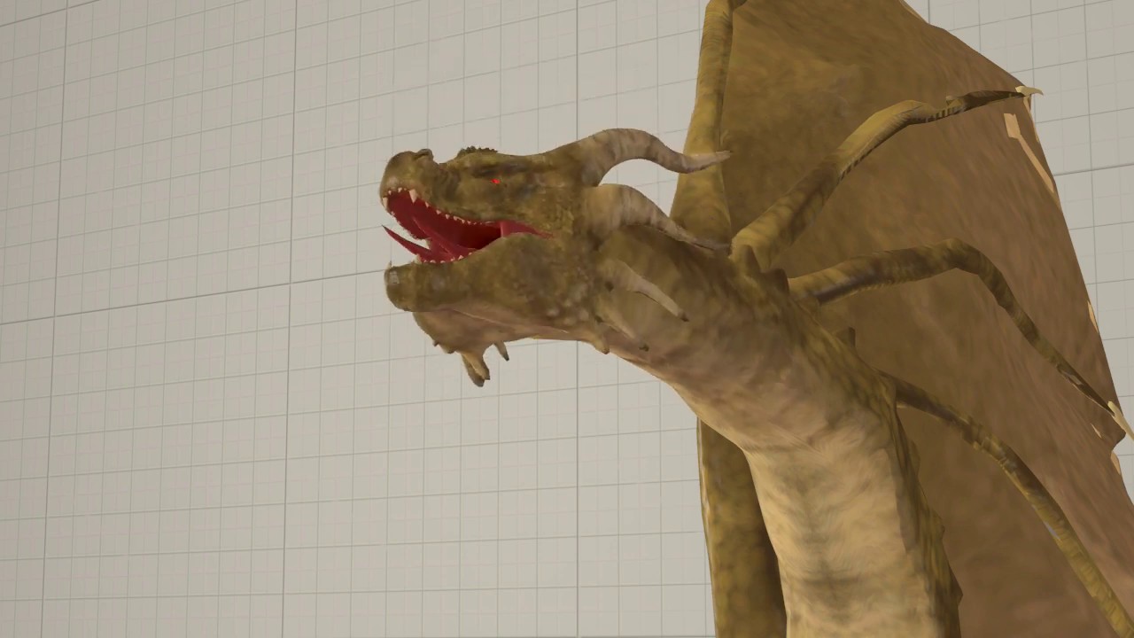 [Godzilla SFM] King Ghidorah roar test - YouTube