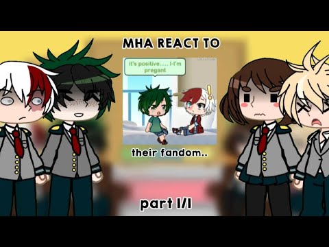 || MHA REACT TO THEIR FANDOM !! || PART 1/1 || read desc !! || - YouTube
