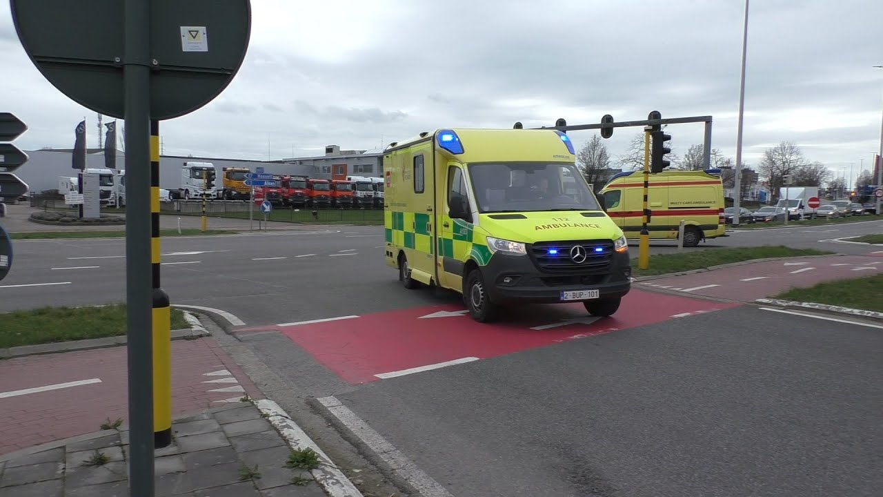[Nouvelle] Ambulance Waremme Zone de Secours Hesbaye d'urgence á l'Hopital Sint Trudo á Sint ...