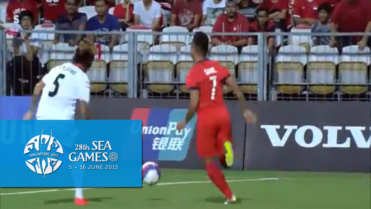 Football Singapore vs Myanmar 4 Jun First Half Highlights | 28th SEA ...