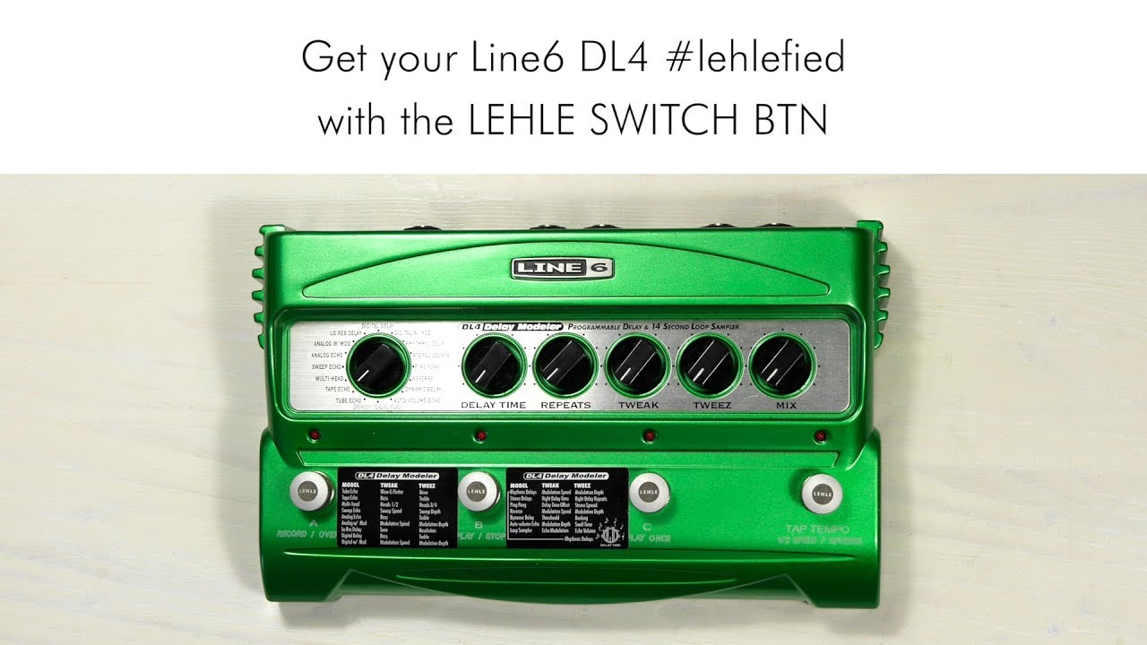 Line 6 DL4 Foot Switch Replacement - YouTube