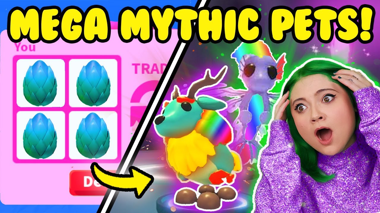 *NEW MYTHIC EGG* MEGA DREAM PETS *SURPRISE* 😱 in ADOPT ME ROBLOX! *FREE ...