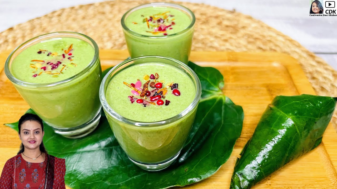 Paan Shots Recipe | Holi Special Paan Drink | Paan Thandai | Refreshing ...