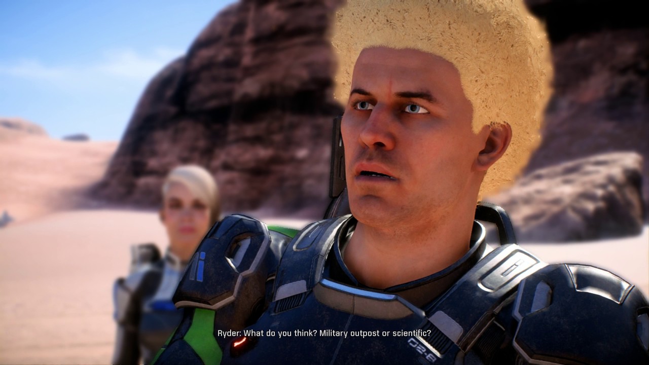 Building The First Outpost Mass Effect Andromeda - YouTube