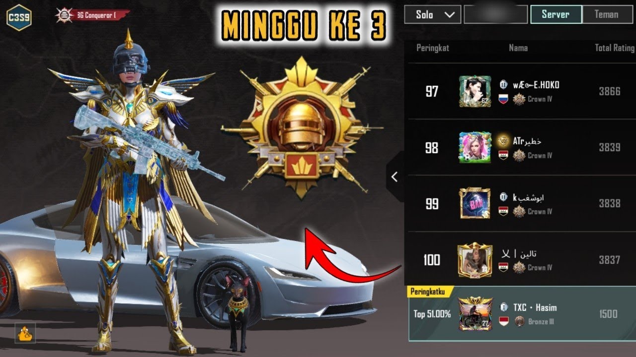 KALIAN GAMPANG CONQUEROR DI SERVER INI GUYS MINGGU KE 3 MASIH PADA ...