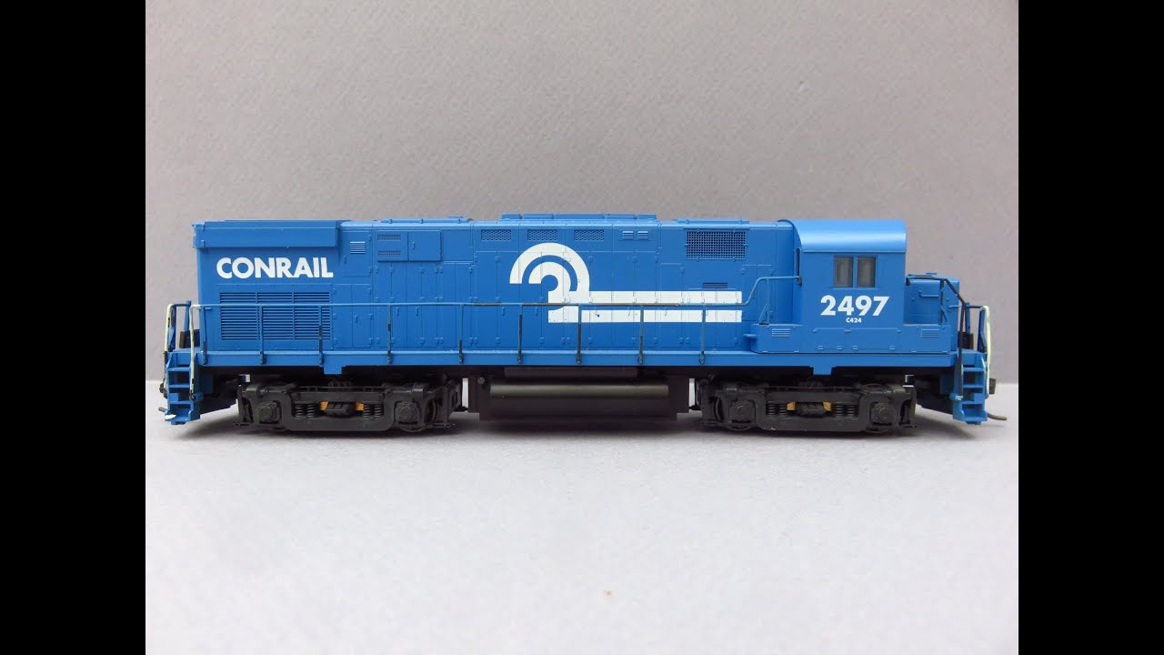 ATLAS C424 Phase 1 Conrail Test Run - YouTube