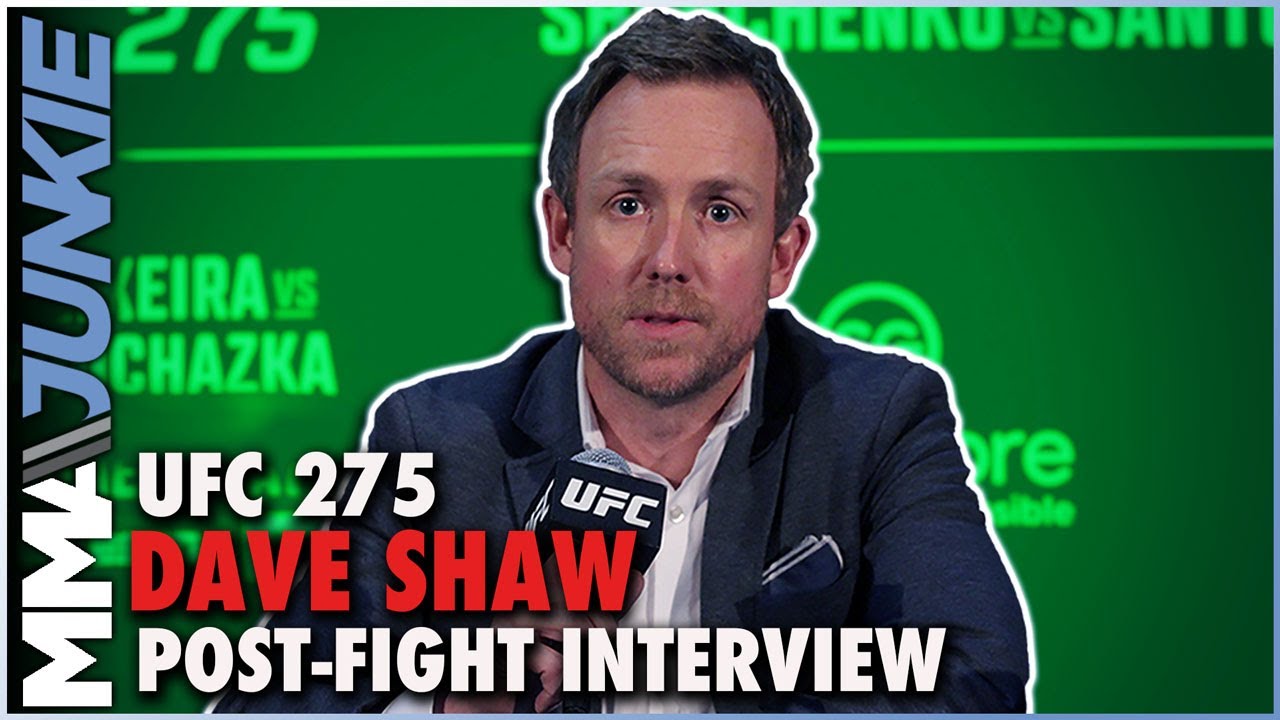 Dave Shaw Issues Bonus For *Every* Finish On Thrilling #UFC275 Fight ...