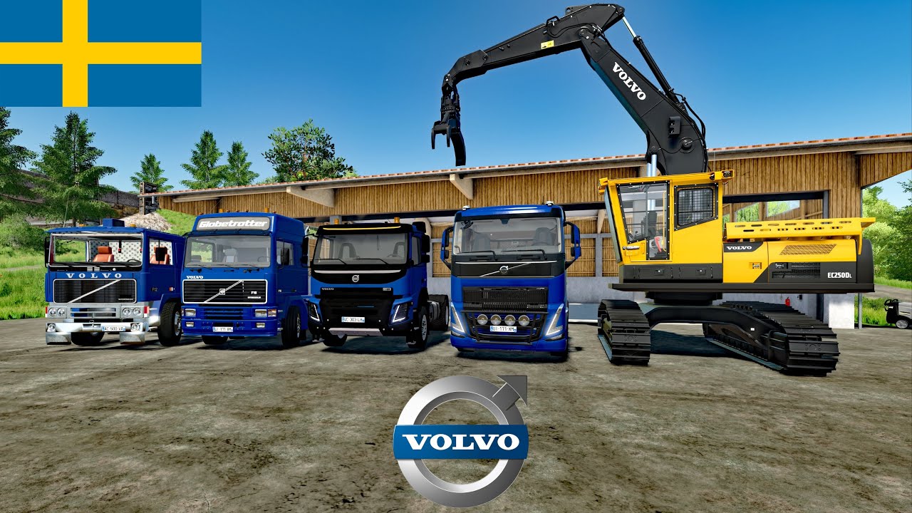 FS22 - Map Bjornholm 018🌲🫐 - Forestry, Farming and Construction - 4K ...