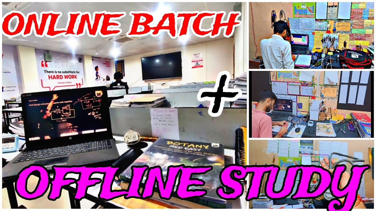 Online Batch + Offline Study | PW Batch Prime | Lakshya NEET 2025 ...