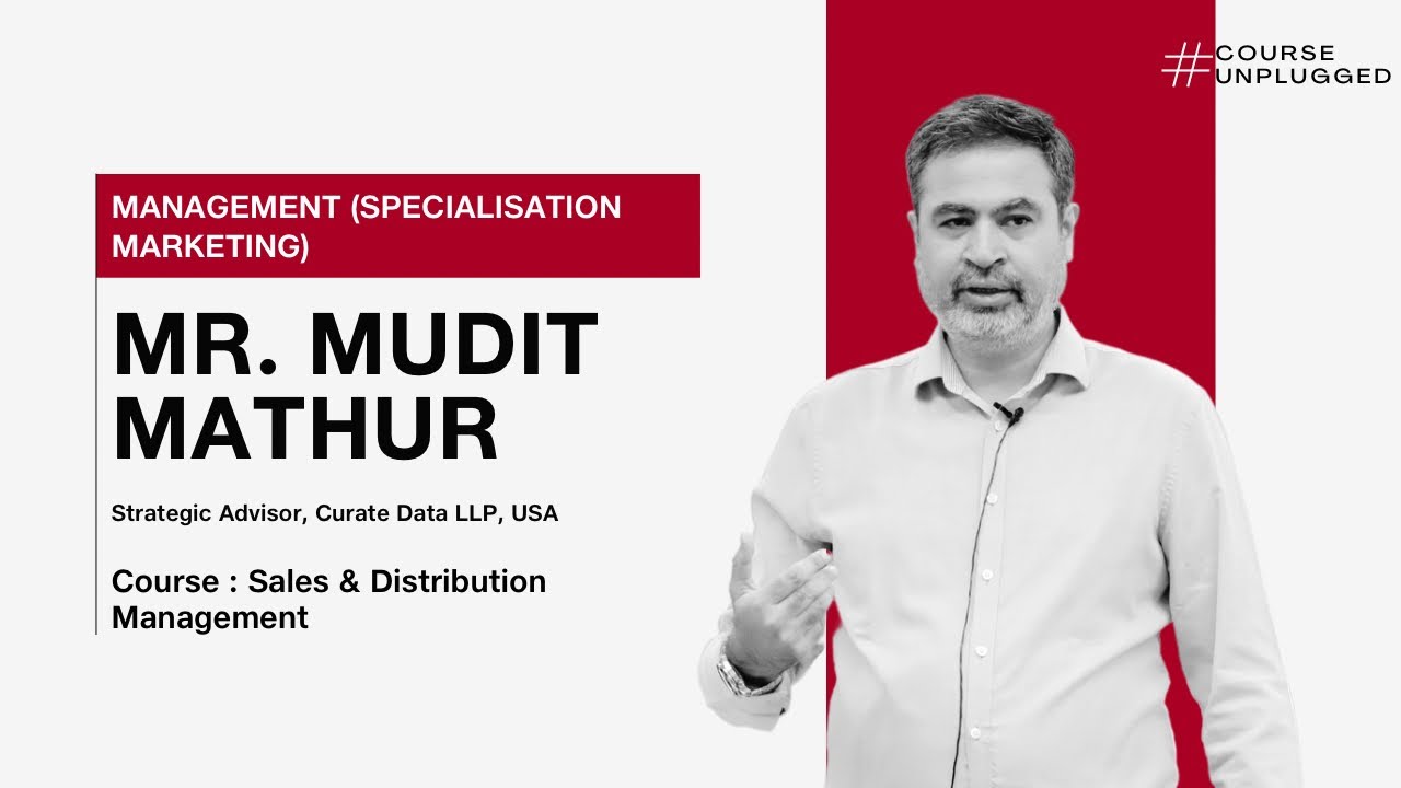 Meet Mr. Mudit Mathur #FacultySpeaks | Jio Institute - YouTube