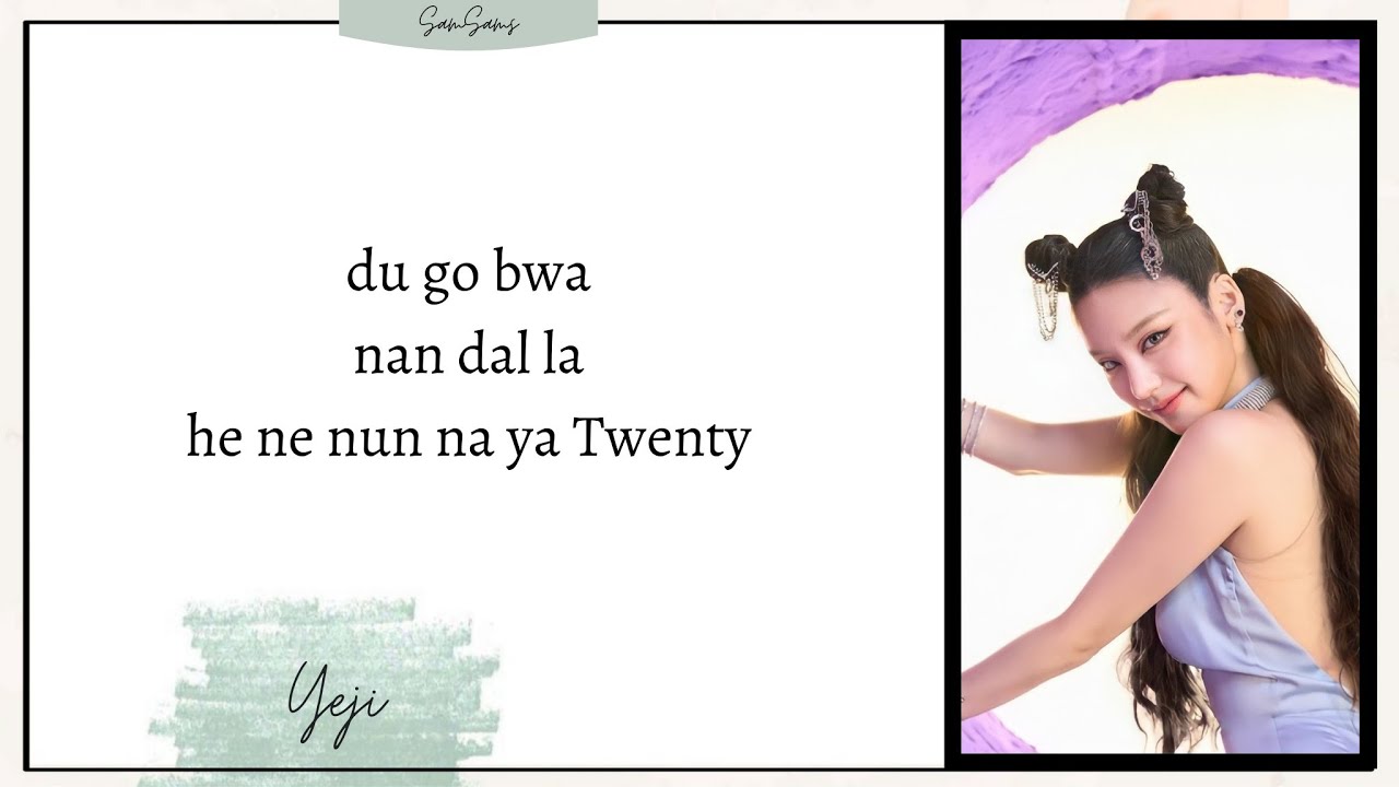 #Twenty - Lyrics Easy | ITZY - YouTube