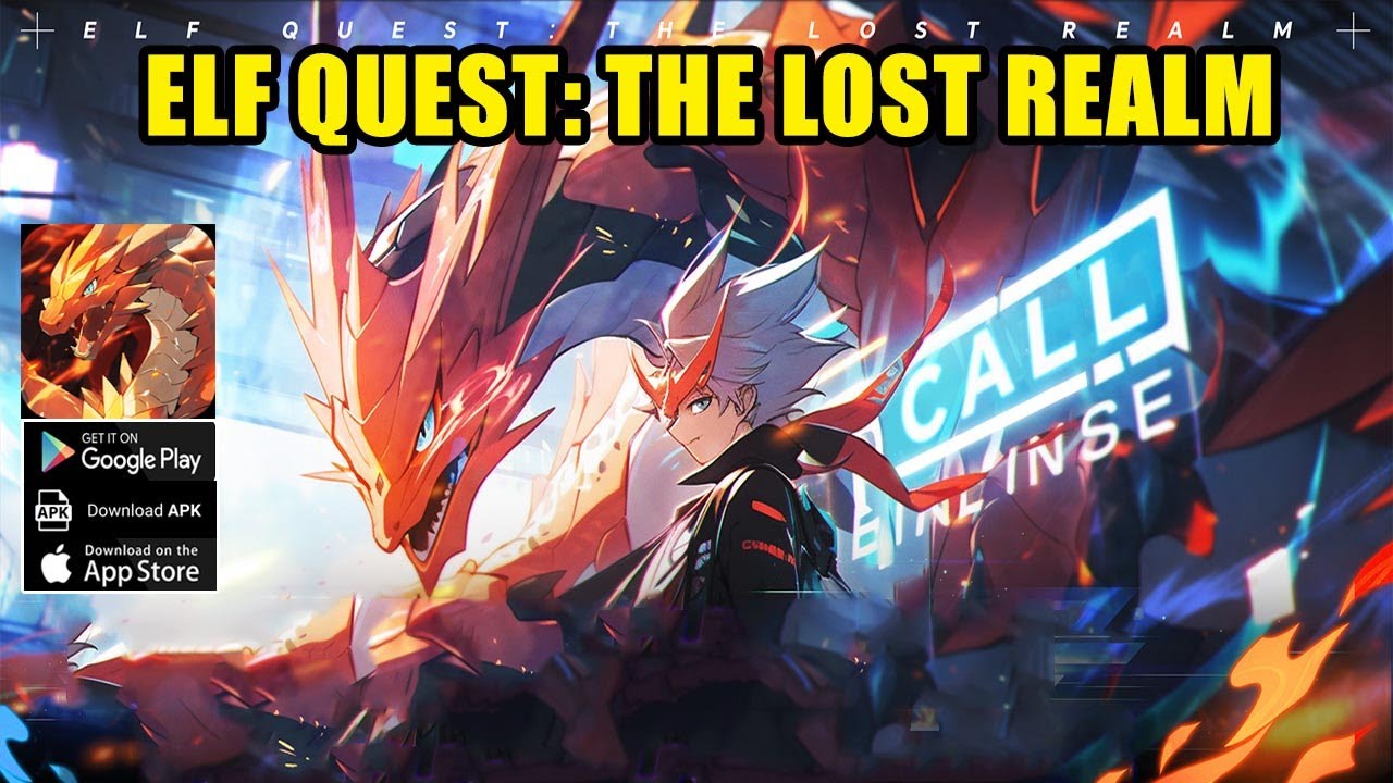 Elf Quest: The Lost Realm Gameplay - Pokemon RPG Game Android iOS - YouTube