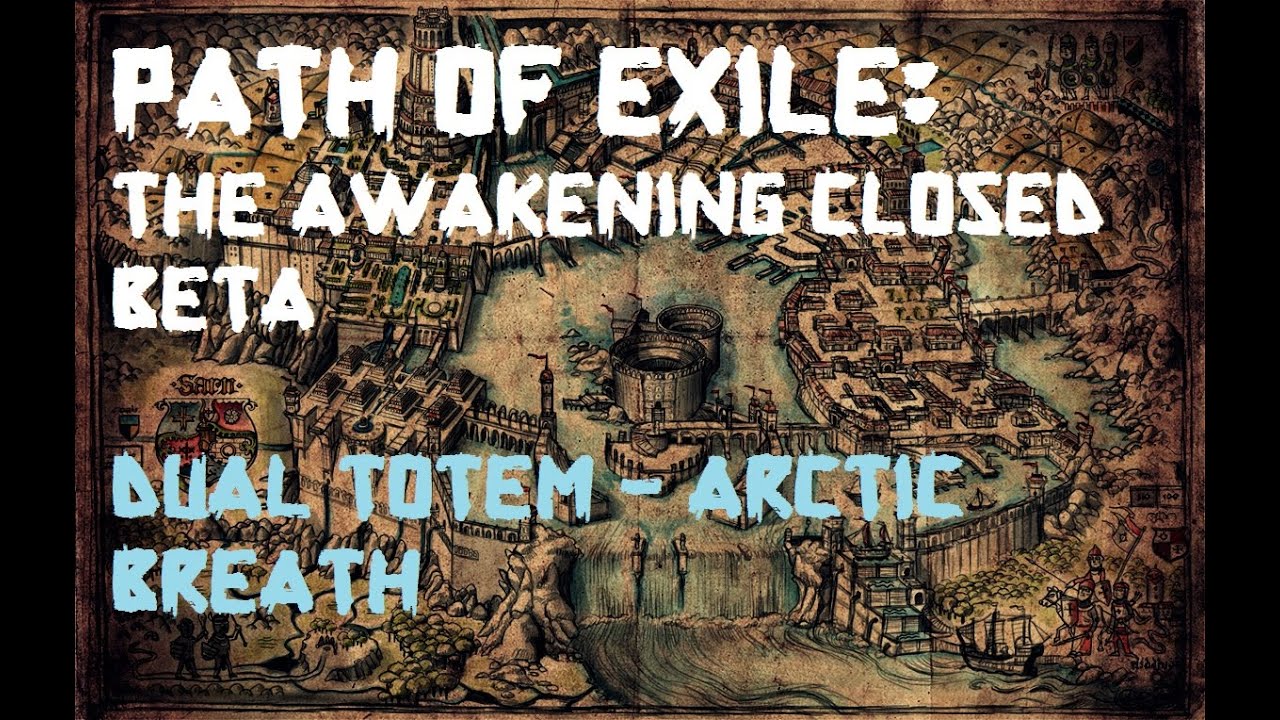 Path of Exile: Awakening BETA Voll Farming - Arctic Breath Totems - YouTube