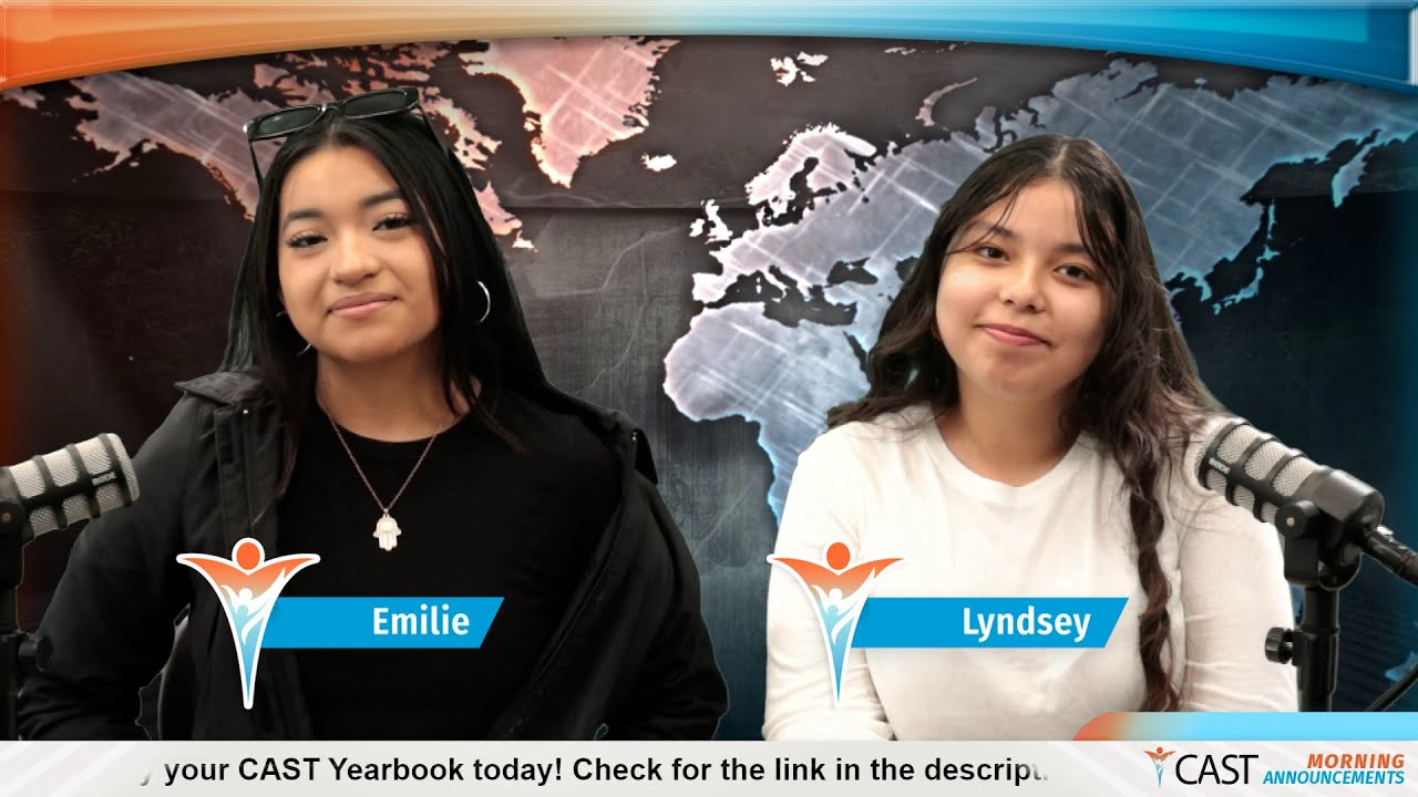 CAST Morning Announcements: 11-14-2022 - YouTube