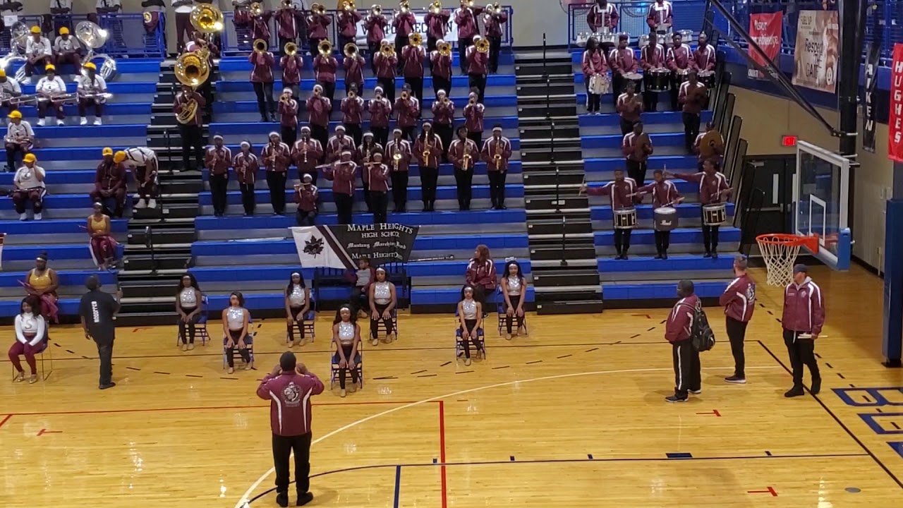 Maple Heights High School Mighty Marching Mustang Band vs. Oak Park ...