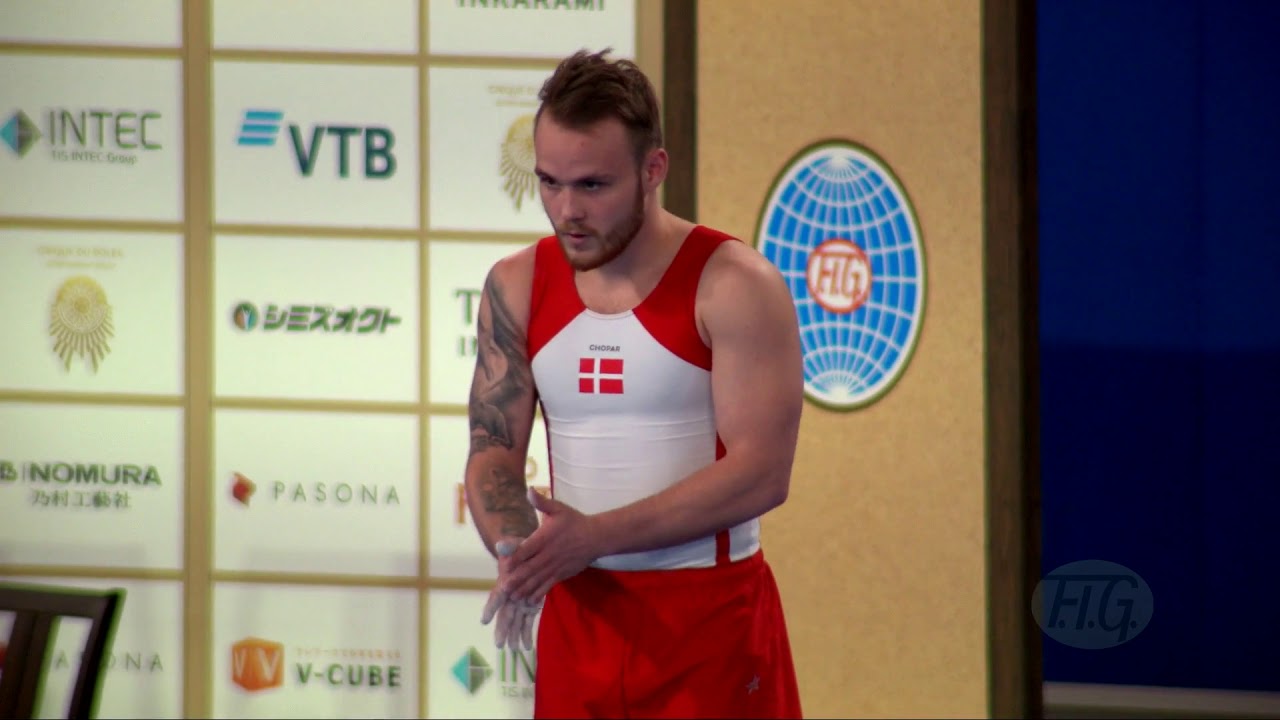 STEFFENSEN Rasmus (DEN) M - 2019 Trampoline Worlds, Tokyo (JPN ...