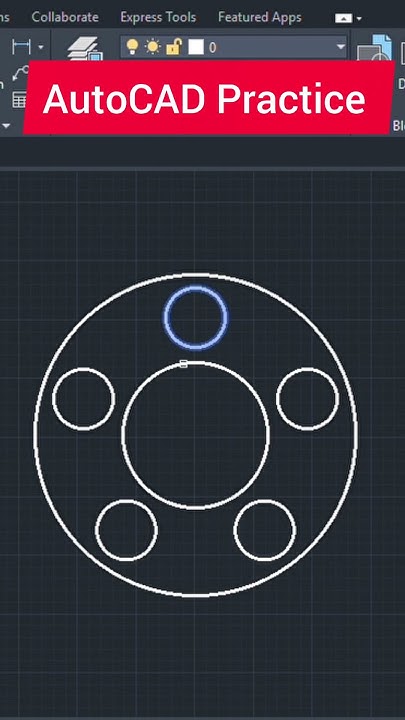 AutoCAD 2D Design tutorial for Beginners | Must Watch till the End ...