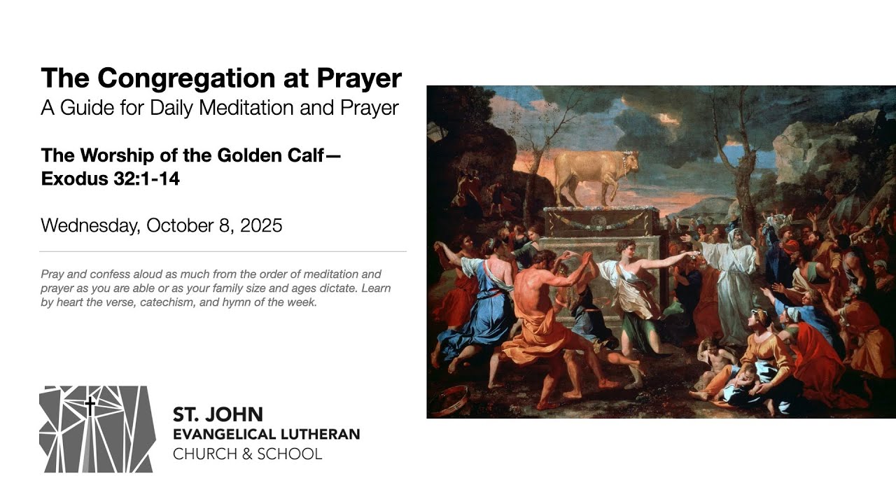 The Worship of the Golden Calf—Exodus 32:1-14 - YouTube