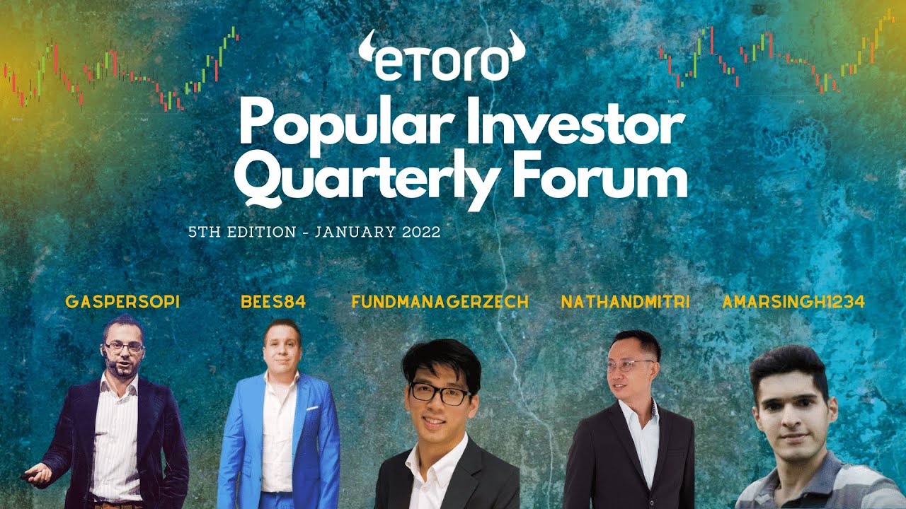 eToro Popular Investor Quarterly Forum - 5th Edition - YouTube