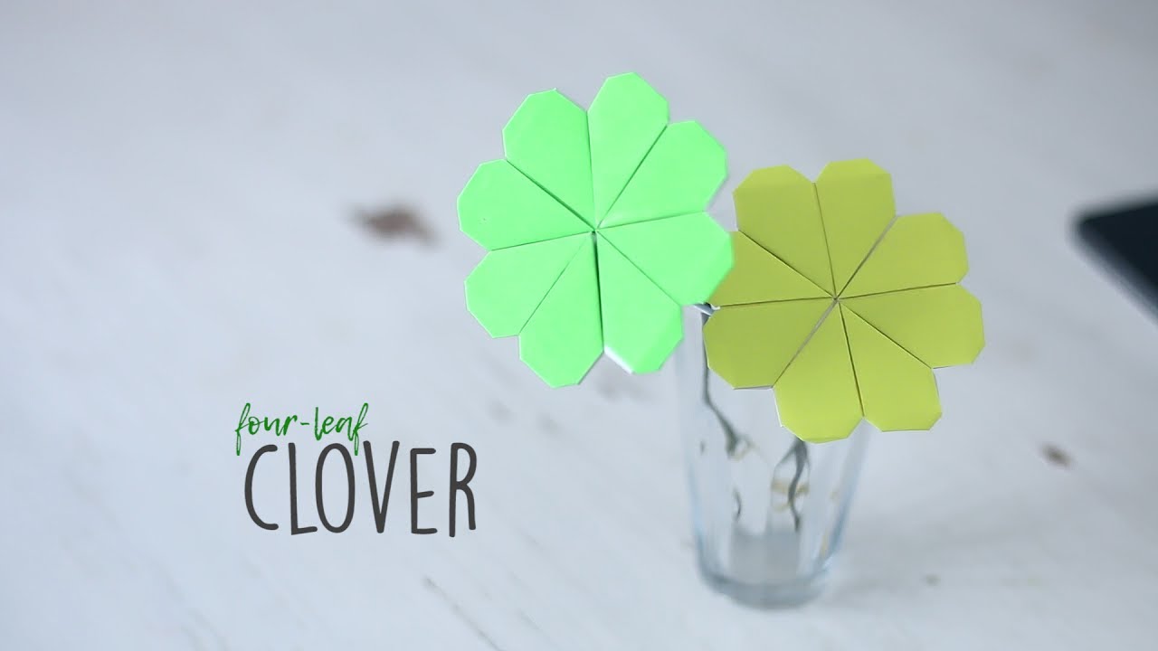 DIY: Four-leaf Clover - YouTube