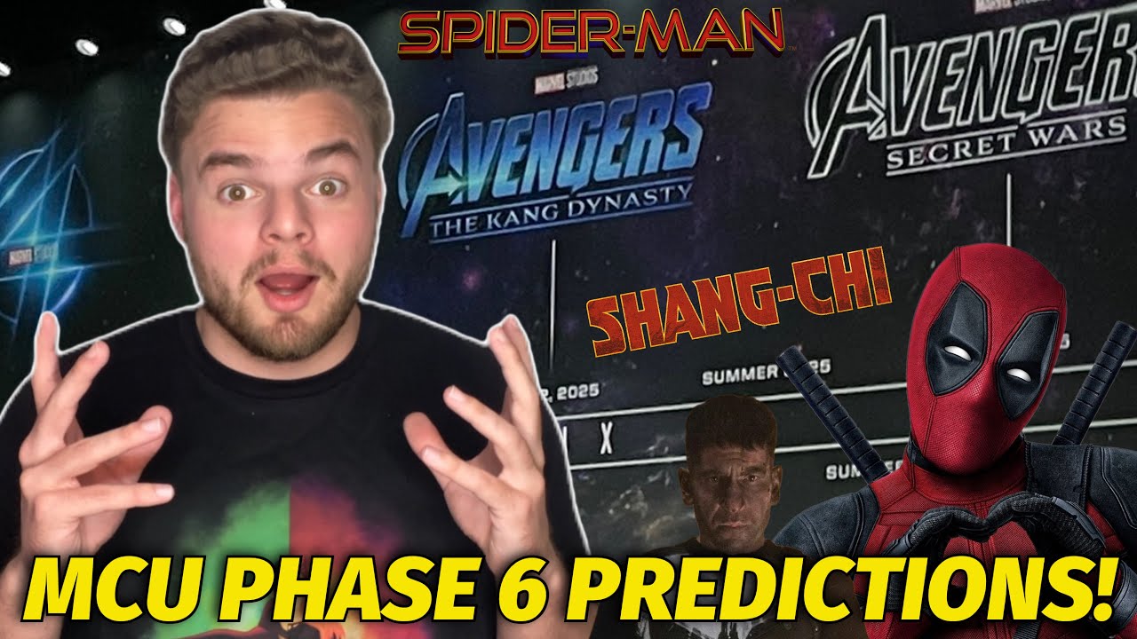 MCU Phase 6 Predictions! (MARVEL PHASE 6 PROJECTS TIMELINE) - YouTube