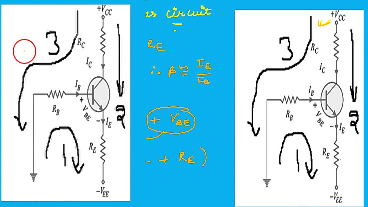 Emitter Bias of a BJT Transistor - YouTube