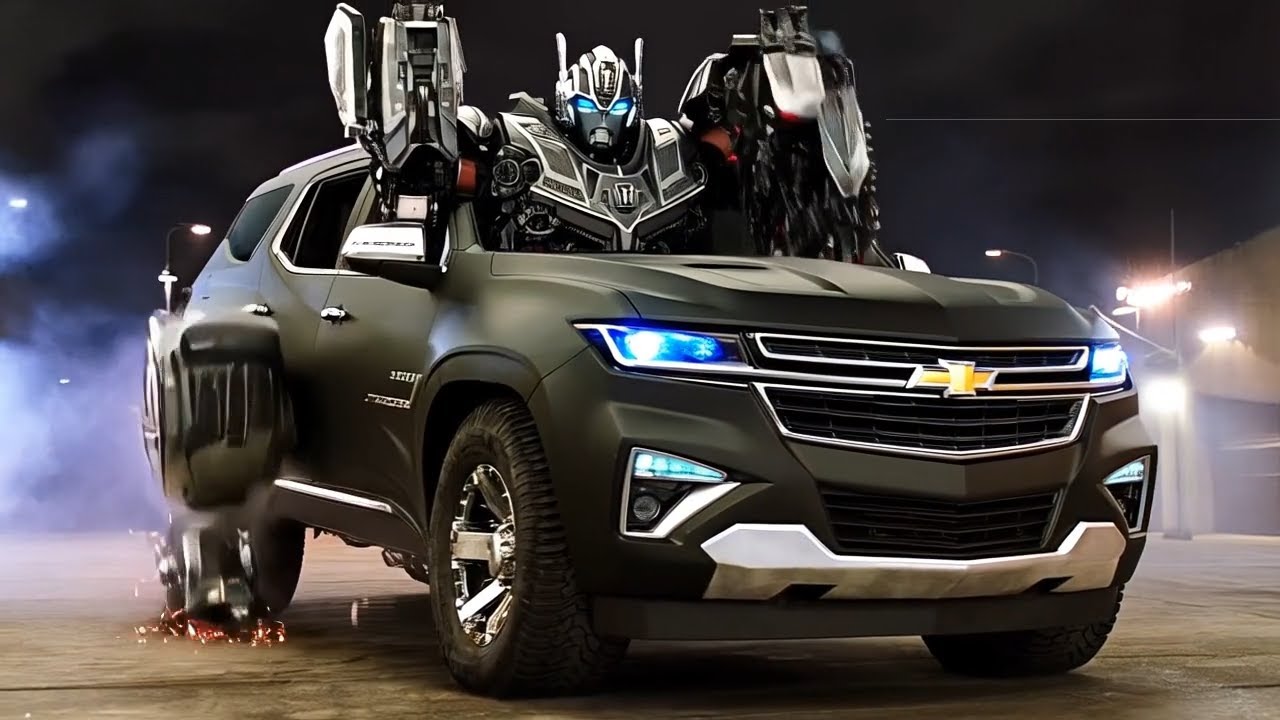Chevrolet Transformers Equinox Trailblazer Silverado 2025 Transformers ...