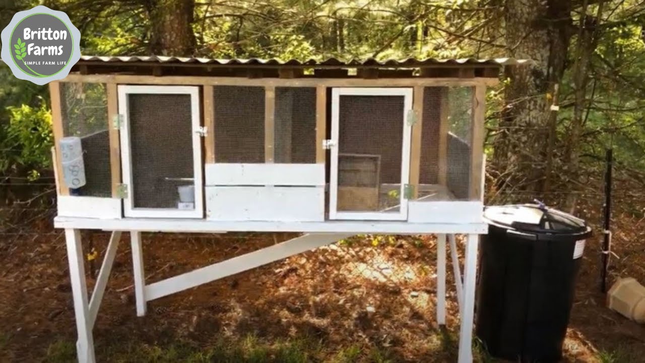 Rabbit Hutch DIY - YouTube