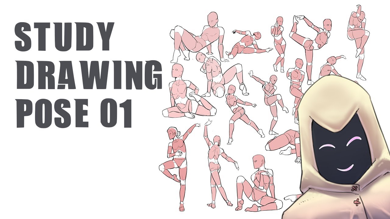 Draw Pose Study 01_280623 - YouTube