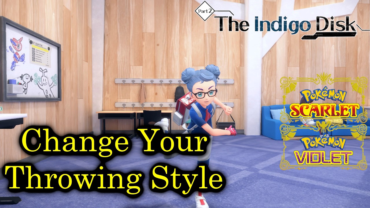 Pokemon Scarlet and Violet - How to Change Your Throwing Style - YouTube