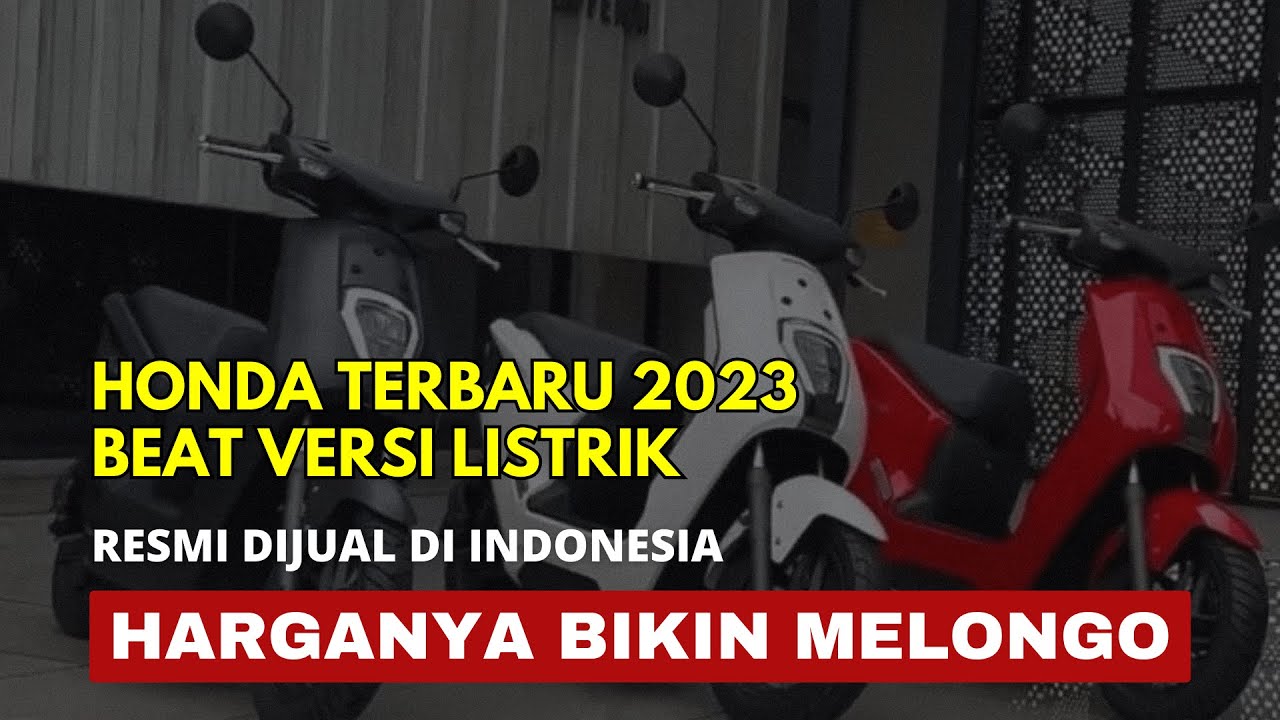 BEAT VERSI LISTRIK!! MOTOR LISTRIK HONDA TERBARU 2023 HONDA EM1 E | Review Honda EM1 e: - YouTube