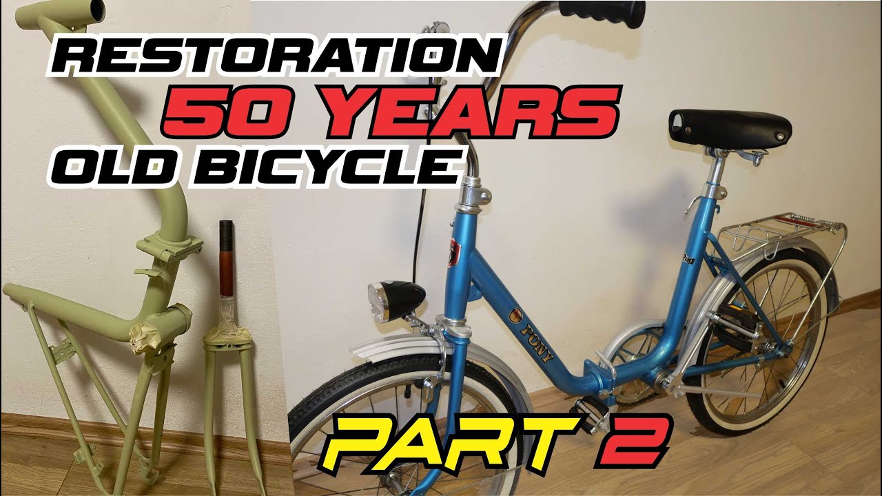 Restoration 50 Years Old Bicycle | ROG Pony | part 2/2 - YouTube