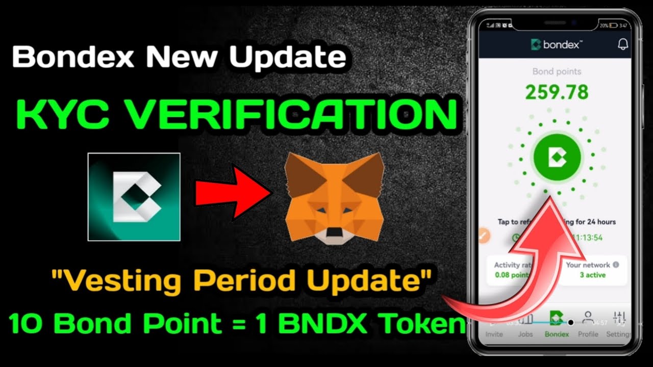 Bondex KYC & Vesting Period Update || Bondex APP Profile Complete # ...