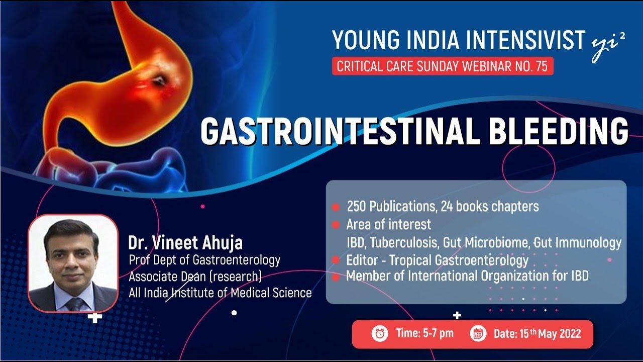 UPPER GI BLEEDING UGIB : PROF VINEET AHUJA (AIIMS) - YouTube