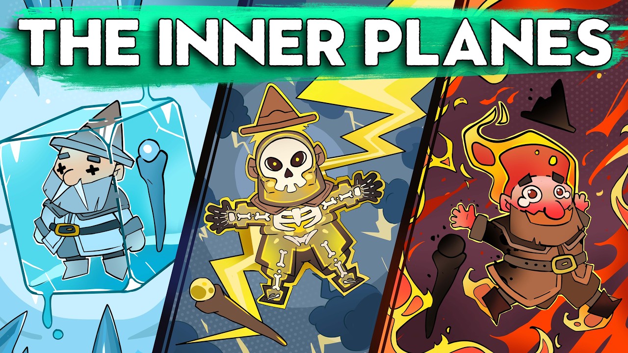 The Inner Planes are INSANE (D&D Lore Animated) - YouTube