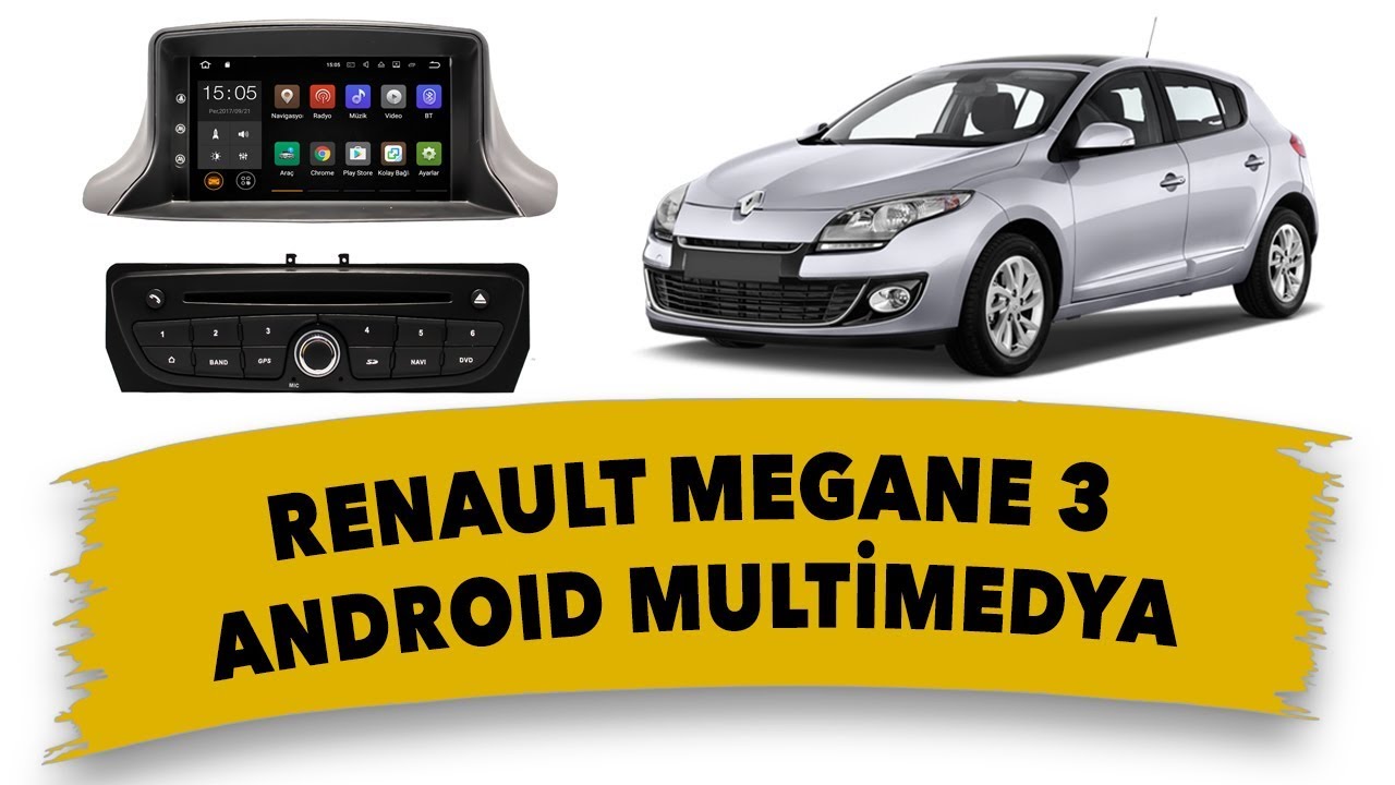 Renault Megane 3 Android Multimedya Sistemi Tanıtımı - YouTube
