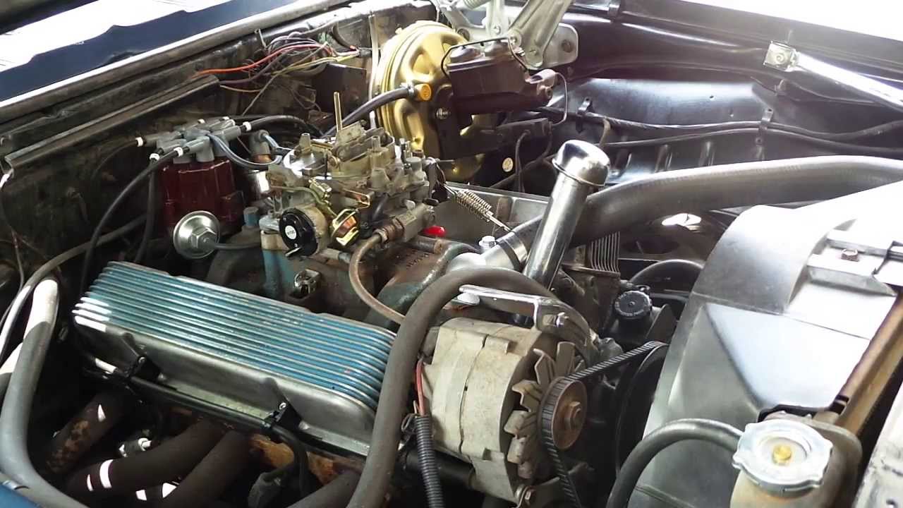 Early Chevrolet smallblock V8 350 engine for sale - Virginia USA - YouTube