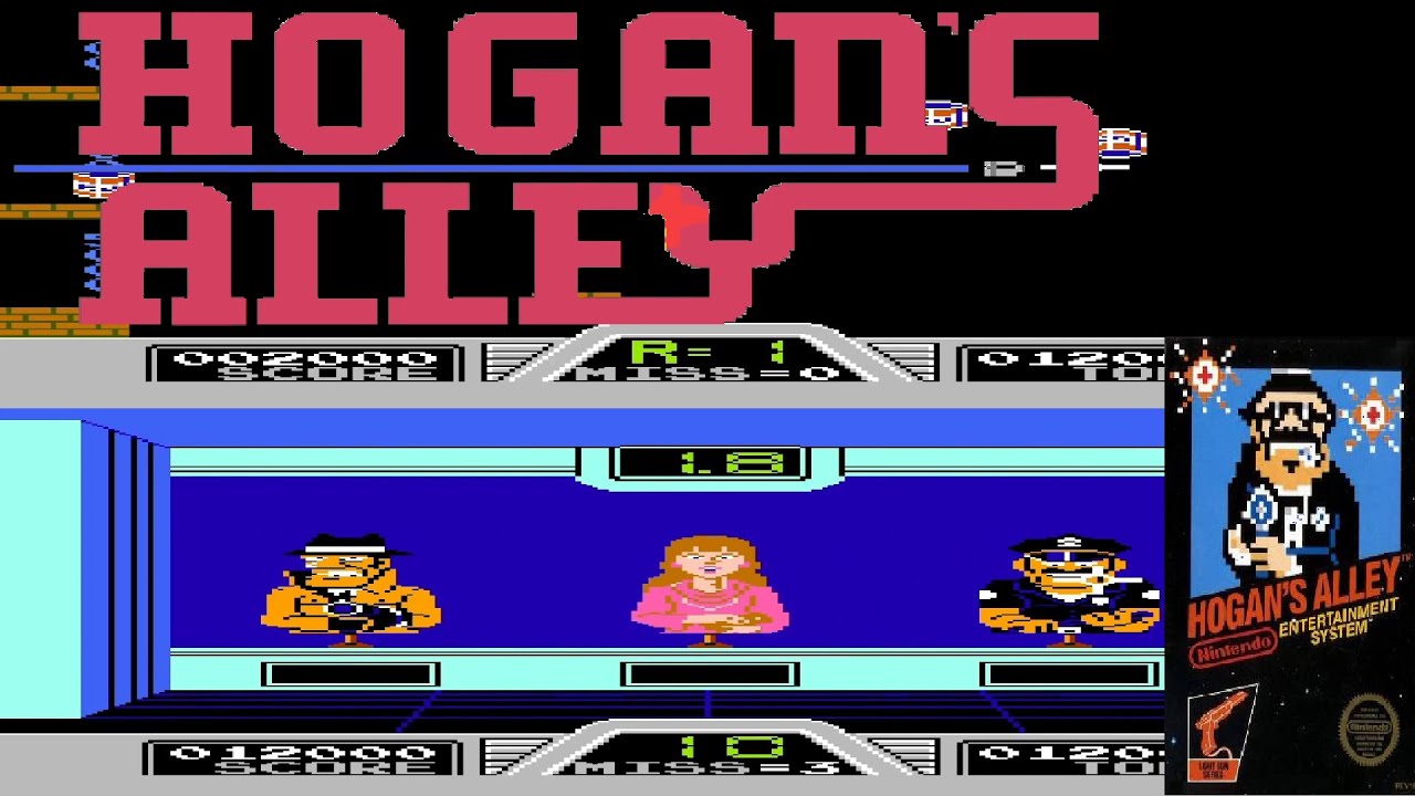 👮🏼‍♂️ Hogan's Alley 🔫 / NES / Gameplay - YouTube