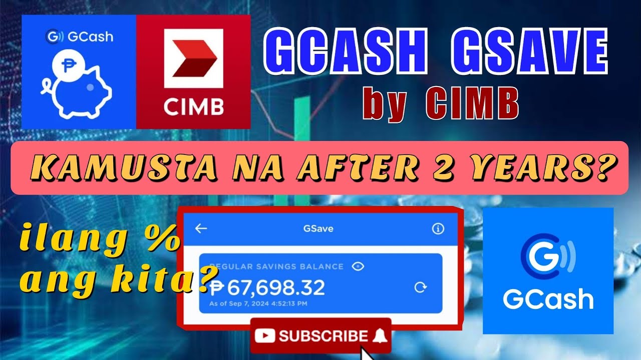 GCASH GSAVE BY CIMB UPDATE 2024: MAGKANO NA ANG KINITA IN TWO YEARS ...