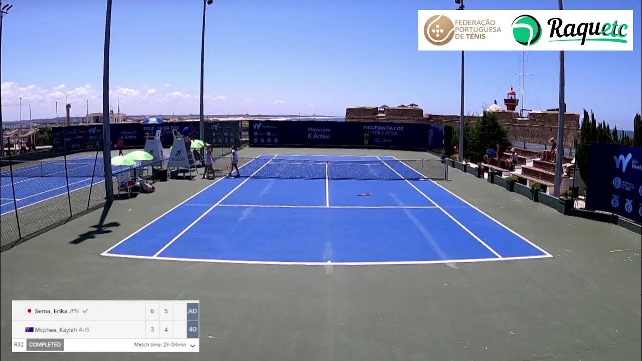 Figueira da Foz Ladies Open, R1: Erika Sema vs. Kaylah Mcphee - YouTube