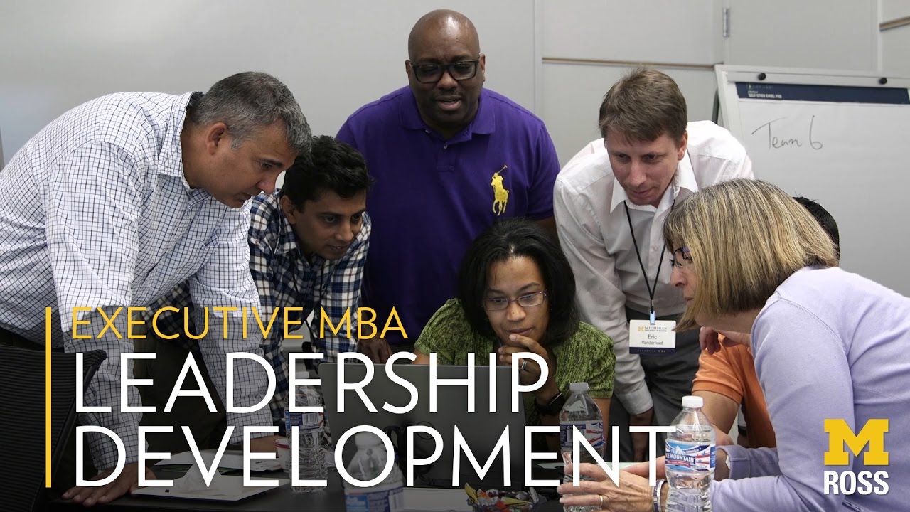 Executive MBA Leadership Development at Michigan Ross - YouTube
