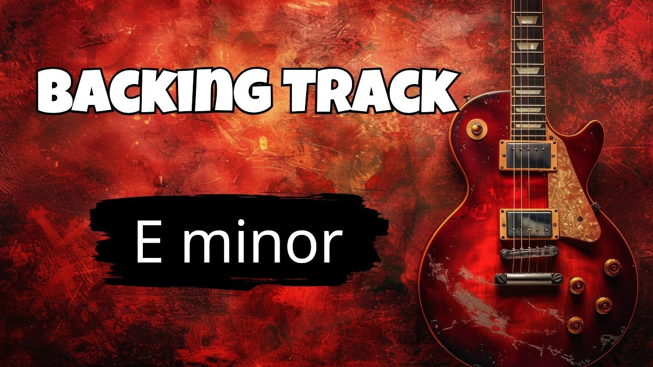 Guitar Backing Track in E minor - YouTube