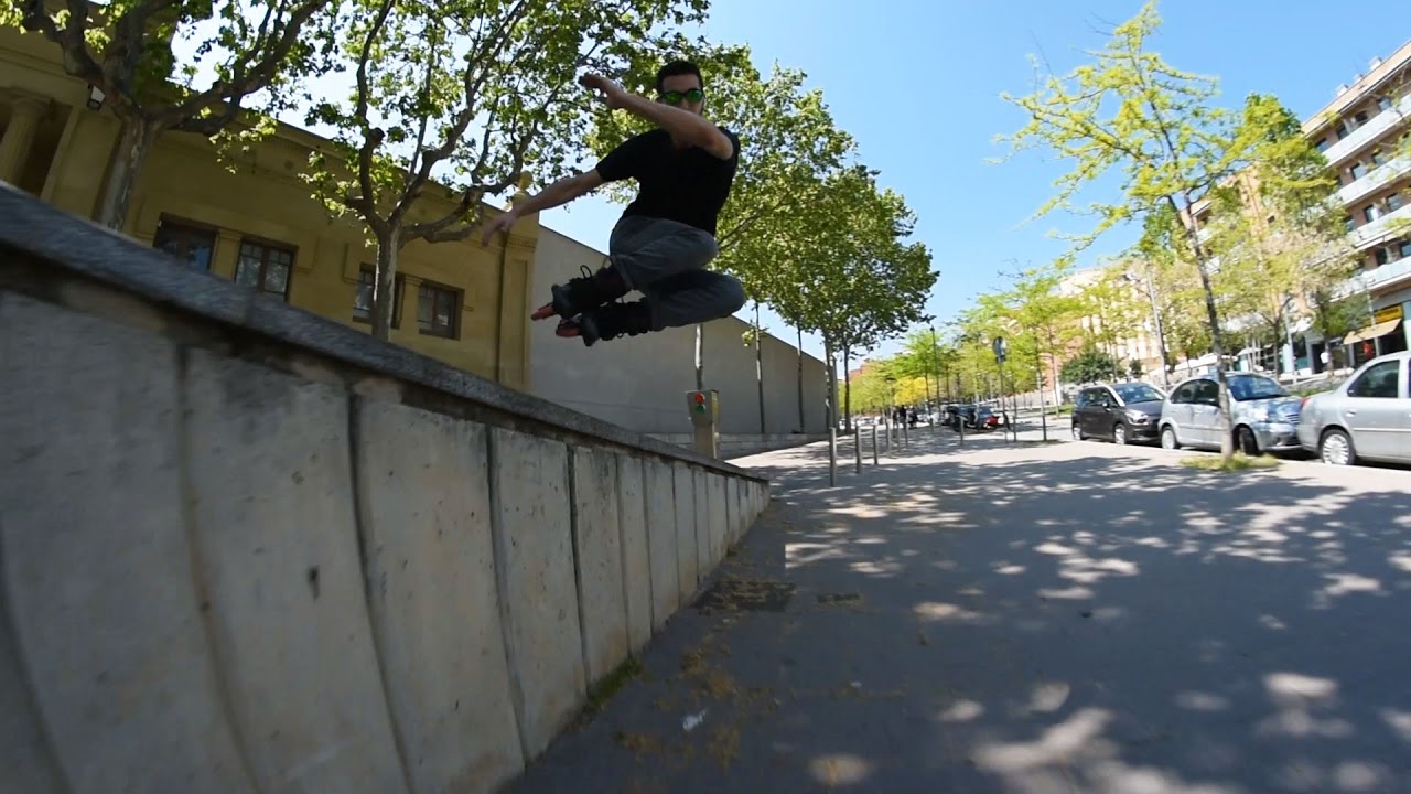 Flying Eagle F4 Raven - Freeskate in Barcelona - YouTube