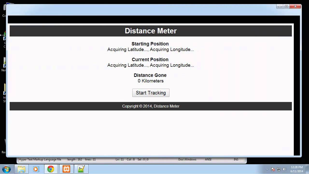 Projects in HTML5 – Chapter 61 – Distance Meter UI - YouTube