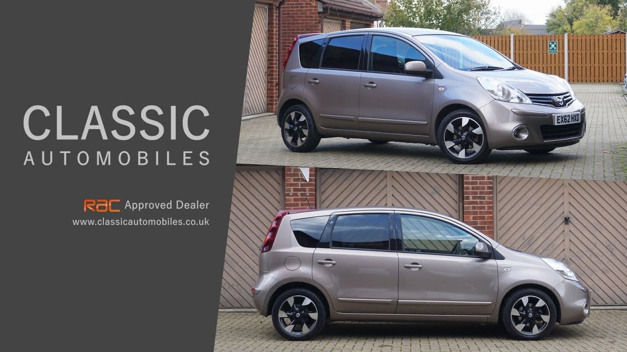 2012 Nissan Note 1.6 N-Tec Plus Mpv Automatic Petrol - YouTube