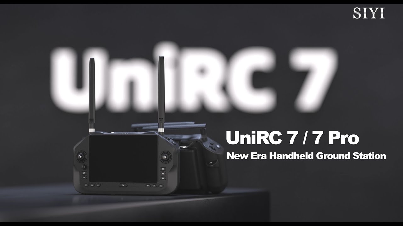 UniRC 7 & 7 Pro New Era Handheld Ground Station - YouTube