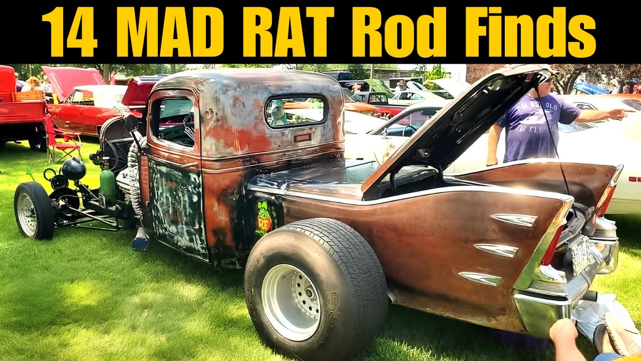14 INSANE and COOL RAT Rods for Sale!! TIMELESS BONES on WHEELS!! - YouTube